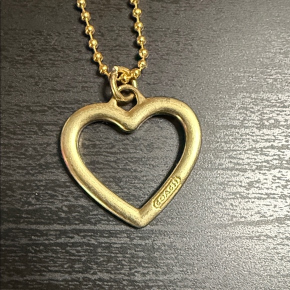 Coach | Accessories | Coach Poppy Zipper Pull Brass Heart Charm | Poshmark